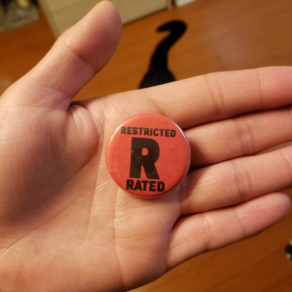 Video Rental Sticker Buttons Magnets & Bottle Openers. Set 01 - Etsy