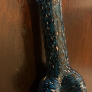 White Frit Pipe / Royal Jelly Purple Lumpy Glass / Smoking - Etsy