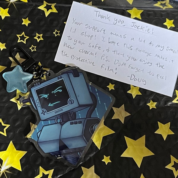 Catboy Glass Joe & Great Tiger Punch-out Acrylic Charms - Etsy