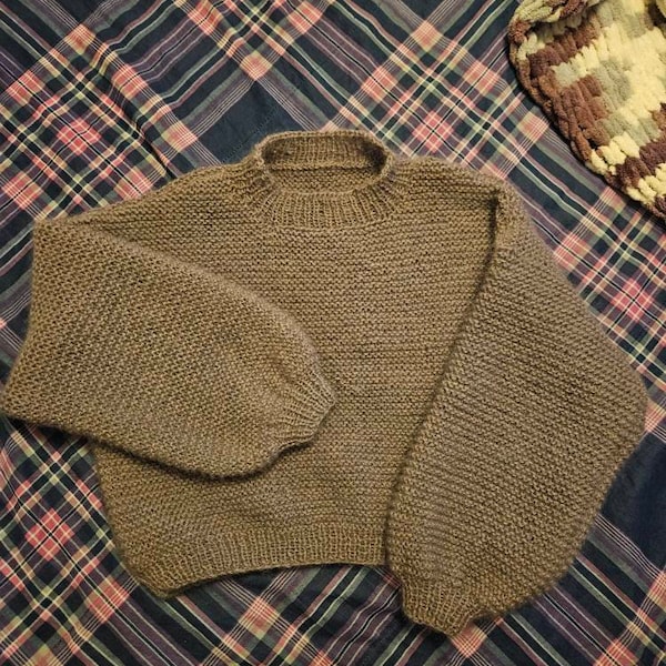 Knitting Pattern Claude Sweater (english) - Etsy