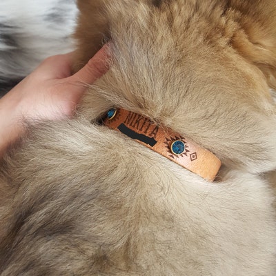 Dog Neck Band With Name. Custom Pet Id. Engraved Dog Collar. - Etsy