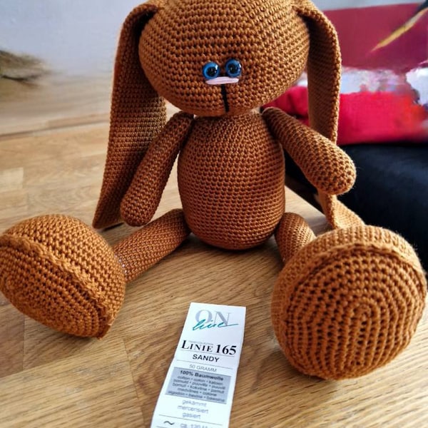 Crochet Bunny in Pajamas Pattern – Amigurumi PDF Tutorial (2 Patterns ...