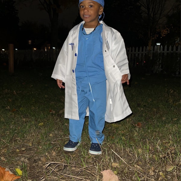 Kids Scrubs Caps Personalized for Little Doctors and Nurses - Etsy