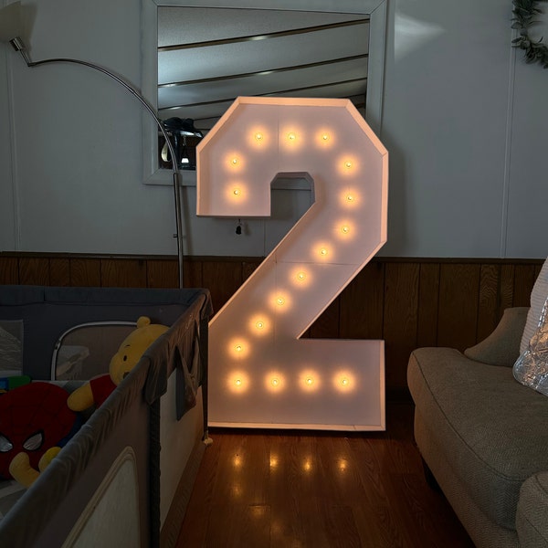 Number 2 BLOCK Font, Balloon Mosaic Template, Mosaic Number Template ...