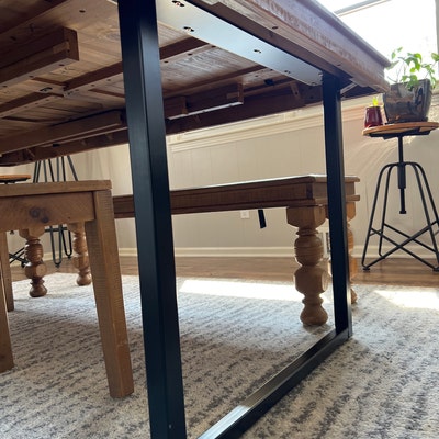 H-frame Metal Table Legs Set of 2 10 35 for - Etsy