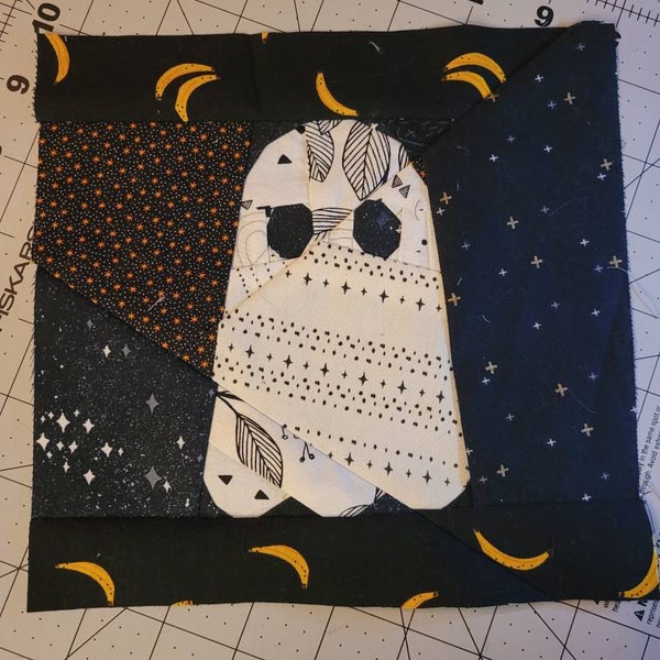Ghost Paper Piecing Pattern, PDF - Etsy
