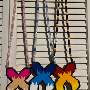 Slander/excision Perler Bead Necklace - Etsy