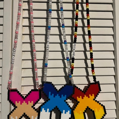 GRIZ DJ Perler Necklace - Etsy