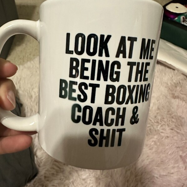 Boxing Coach Gifts, Boxing Coach Coffee Mug, Boxing Coach Cup, Boxing ...