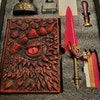 Eye of the Red Dragon Notebook Gift Set | Handmade Notebook for TTRPG ...
