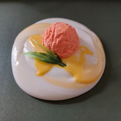 Mango Sticky Rice Slime With Leaf Charm, Sticky Rice and Jellycube Uk ...