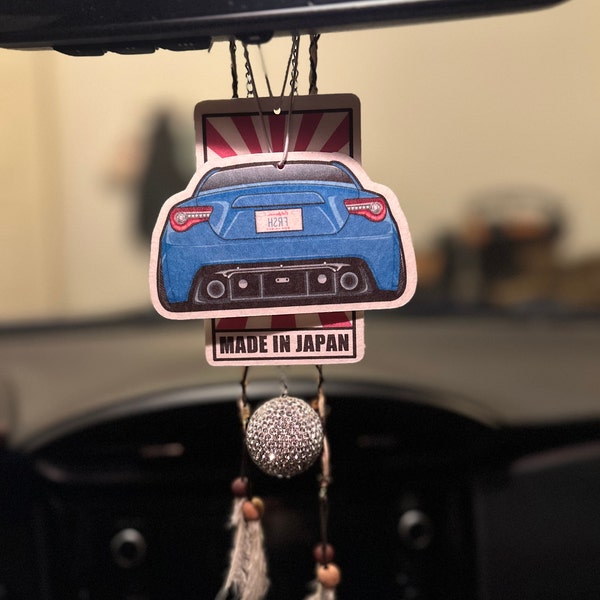 Vehicle Rules Funny Air Freshener + Vinyl Sticker Fragrance Scent Car ...