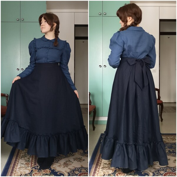 Ready to Ship | the Meg’23 Dress in Forest Green With Short Sleeves ...