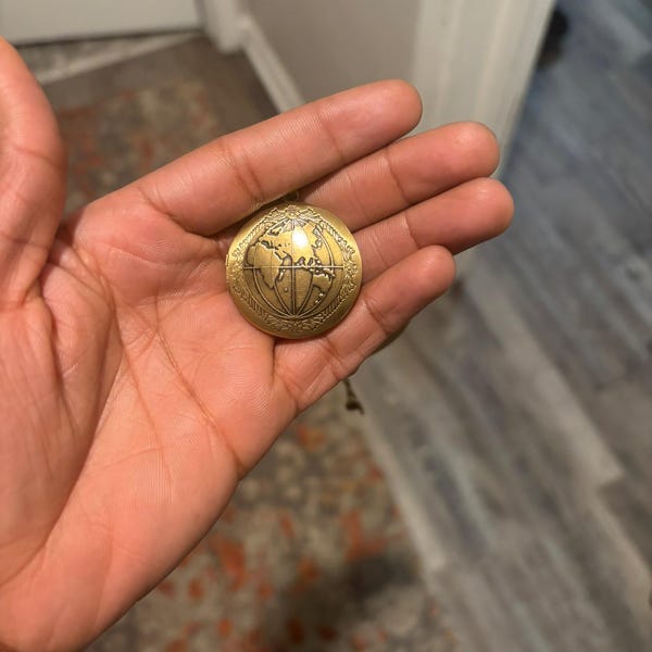 Butterfly Locket Necklace, Antique Style/mothers Day/anniversary ...