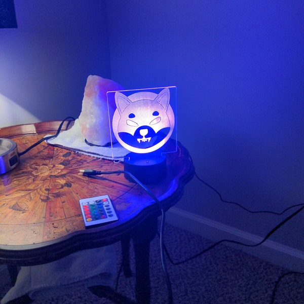 Radiohead Group Color Changing LED Edge Lit Light Custom Laser Etched ...