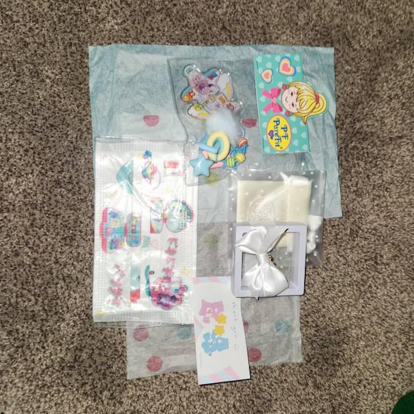 Polly Pocket Midge's Bedtime Ring Case With Ring Sterling Silver Locket ...