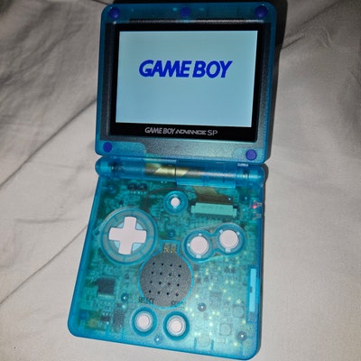 Gameboy Advance SP Transparent Green With Clear Green Button Color AGS ...