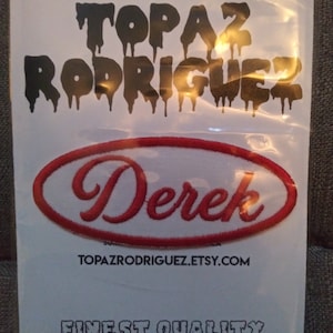 Custom Vintage Style Name Tag-choice of Color | Etsy