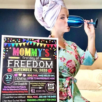 Mom's Day Out Back to School Photo Prop, First/last Day of School ...