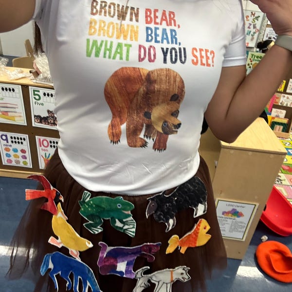 Brown Bear , Brown Bear Felt Flannel Story Pieces - Etsy