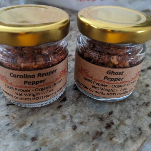 Ground Organic Ghost Pepper - Etsy