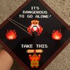 Legend of Zelda Printed Graduation Cap Topper, Funny Grad Cap Topper ...