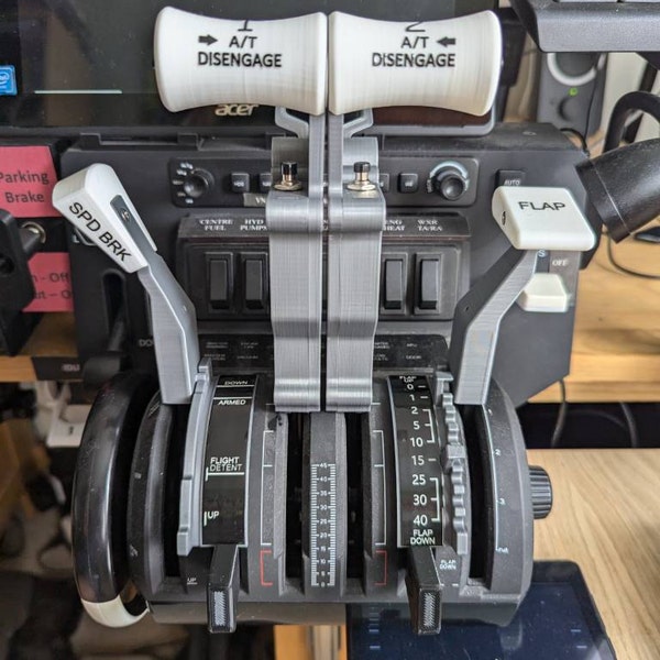 NEW 747 V3 Throttle Set for Honeycomb Bravo, Flight Simulator - Etsy