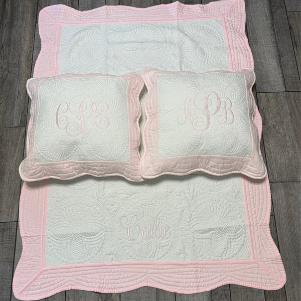 Large Emma Script Machine Embroidery Font Monogram Alphabet - 3 Sizes ...