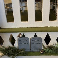 Human Skeleton HO Scale 1:87 Miniature for Horror Diorama, Dollhouse ...