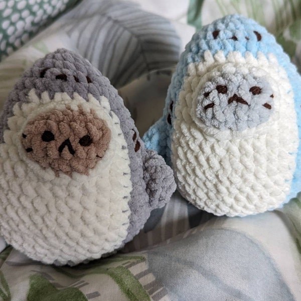 Chubby Pumpkitty Amigurumi Pattern, Cute Pumpkin Cat Plush, Kawaii ...