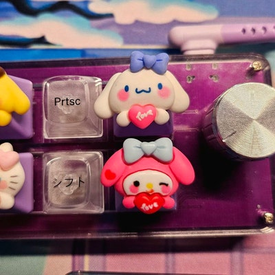 Sunflower Keycap, Kawaii Resin Artisan Key, Cute Keycap, Yellow, Pastel ...