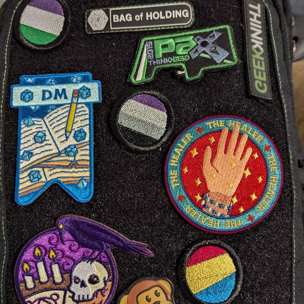 PRIDE Patch Minis - Embroidered LGBTQIA+ Mini Patches - Gay,lesbian ...