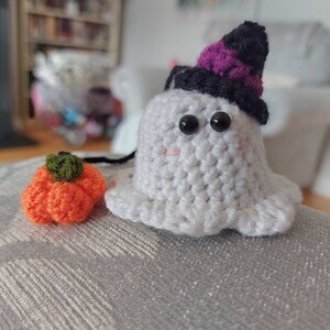 Pumpkin Crochet Pattern, Ghost Crochet Pattern, Halloween Crochet ...
