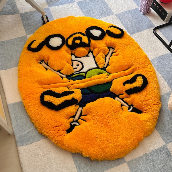 Fluffy Tufted Custom Rug, Cartoon Custom Rug, Bedroom Decor, - Etsy