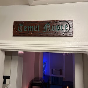 Temet Nosce Plaque Sign From the Matrix Reproduction Know Thyself - Etsy