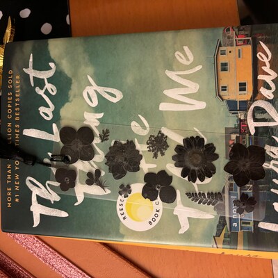 Laminated Bloody Acrylic Paint Bookmark Customizable Red and Black ...