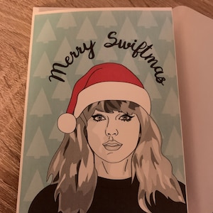 Taylor Swift Christmas Card PRINTABLE - Etsy
