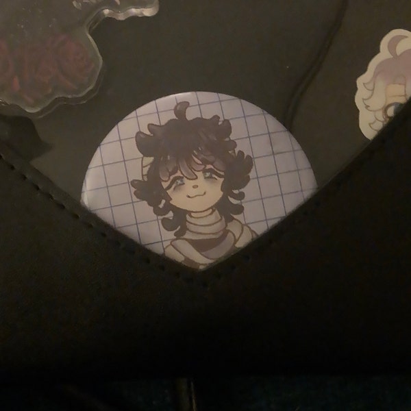 Identity V Buttons - IDV Male Survivor Pin Badges - Postman Prisoner ...