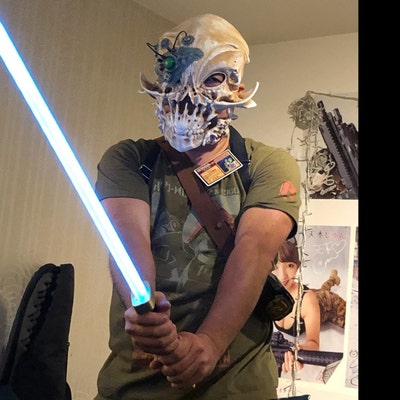 Skull Mask Fantasy Helmet Monster Mask Cosplay Costume - Etsy