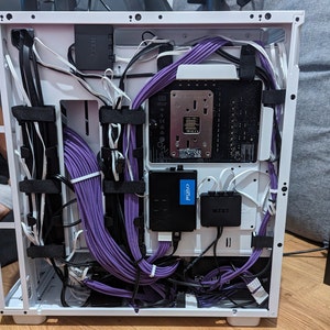 White Color Sleeved PC Psu Extension Cable Cpu Gpu Sata - Etsy