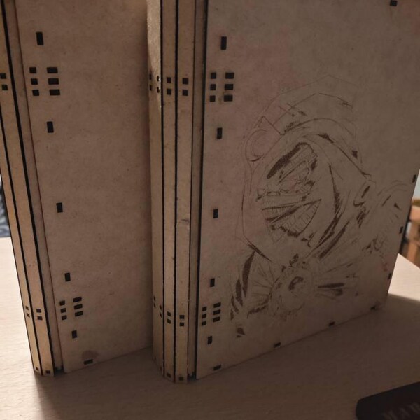 Book Box, Hidden Hinge, Comic Book and Magazine Sized, SVG, Glowforge ...