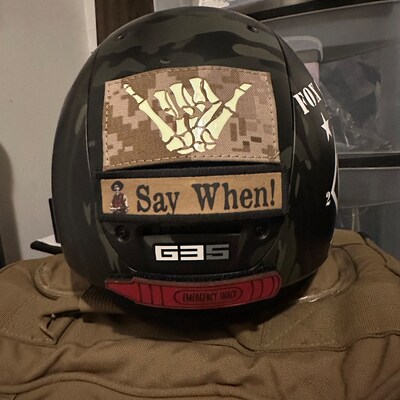 3x5in Custom Callsign Patch IR Patch Infrared Reflective Patches ...