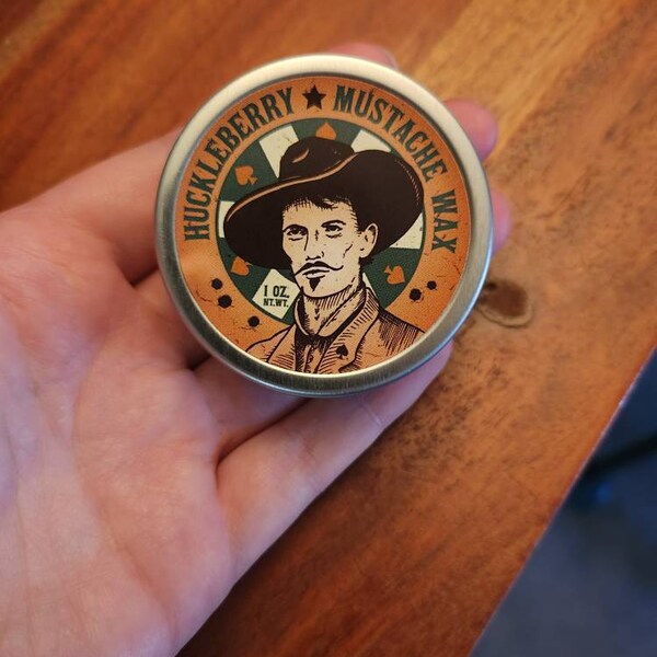 Organic Mustache Wax, Strong Stache Wax for Men, Strong Hold Mustache ...
