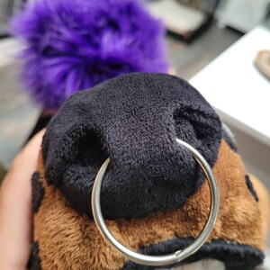 Fursuit Nose Pattern and Tutorial Pickable Plush Dog Snout W/ Nostrils ...