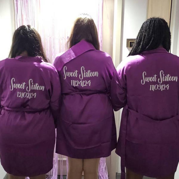 Personalized Womens Robes - Add Symbols, Texts, Monograms & More ...