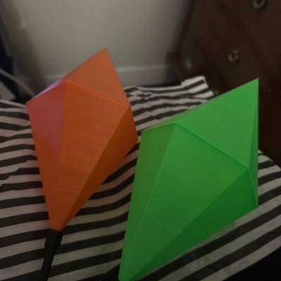 HUGE Sims LED Plumbob Headband / Life Size Light up Mood Plum Bob ...