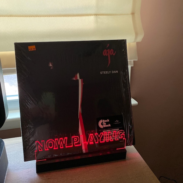 Now Playing Record Holder Stand Gift,now Spinning Vinyl Record Display ...