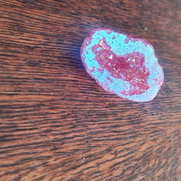 Pink Tooth Fairy Geode, Sparkly Dainty and Just Right for the Fairy ...