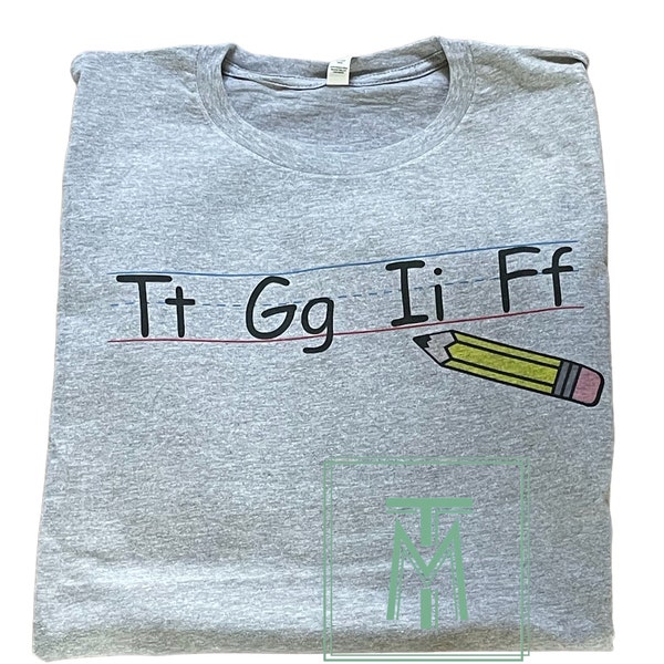 TGIF Svg, Tt Gg Ii Ff Svg, Teacher Life Svg, Funny Teacher Svg, Teacher ...