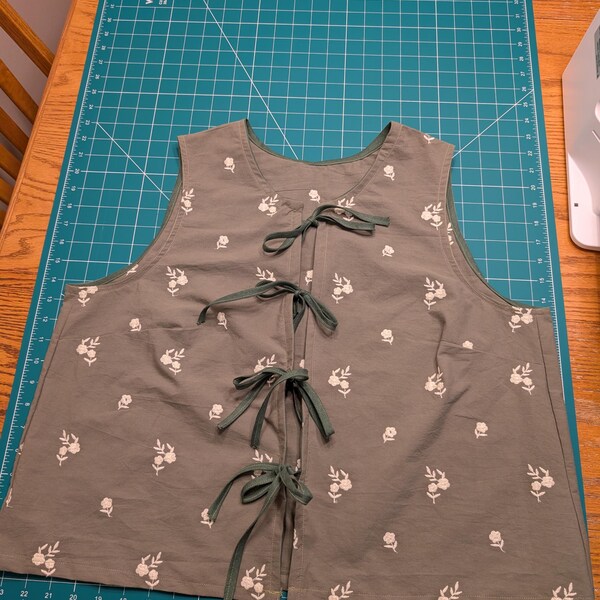 Syd Tie Top PDF Sewing Pattern | Size Inclusive 0-34 | Beginner ...